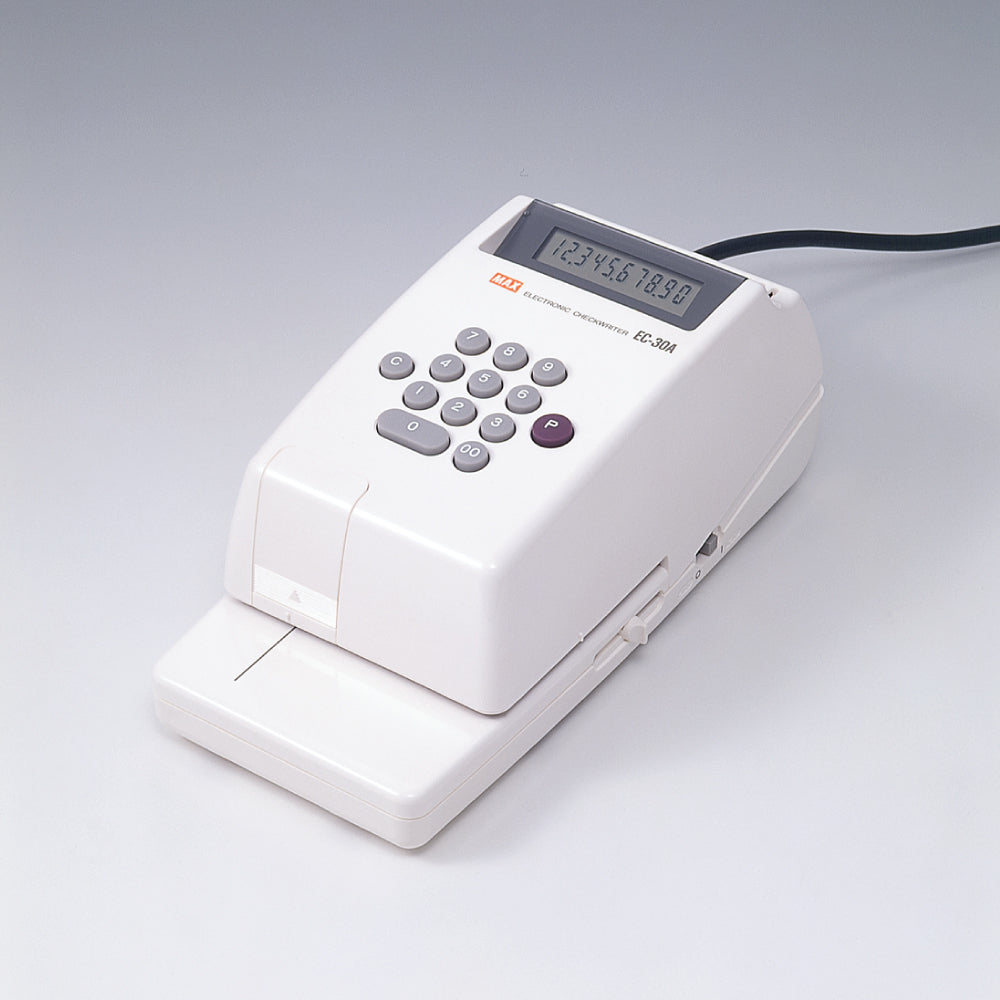 MAX EC-30A(Electronic Check Writer) – LoBarn