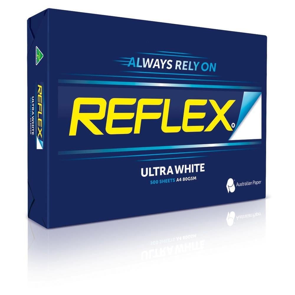 Reflex Ultra A4 Paper White Copy Paper - 5ream/box – LoBarn